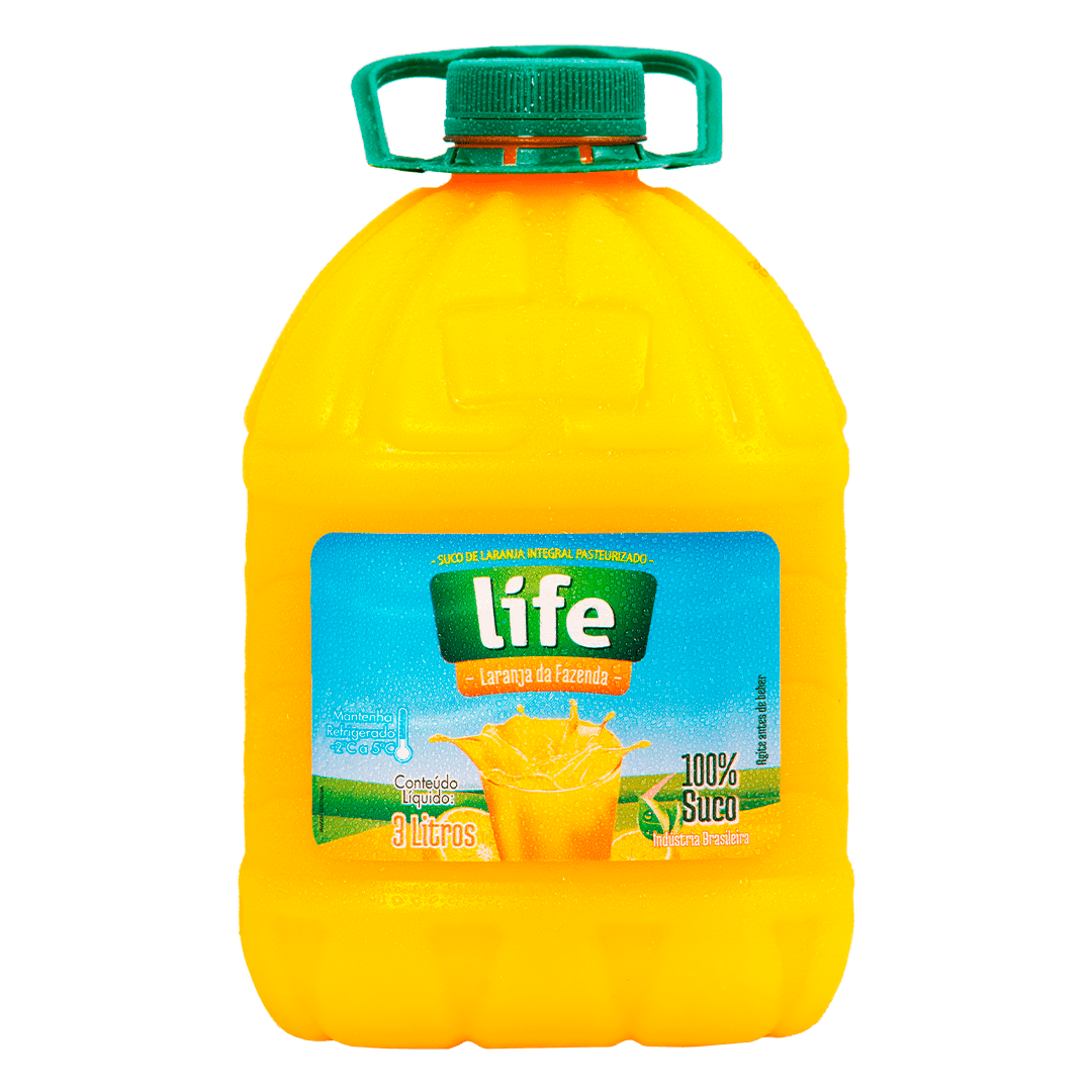 Suco de Laranja Integral - Lifesucos